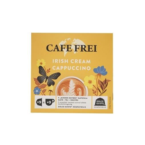 CAFE FREI DOLCE GUSTO KÁVÉKAPSZULA 9DB-OS IRISH CREME CAPPUCINO - Dél ...