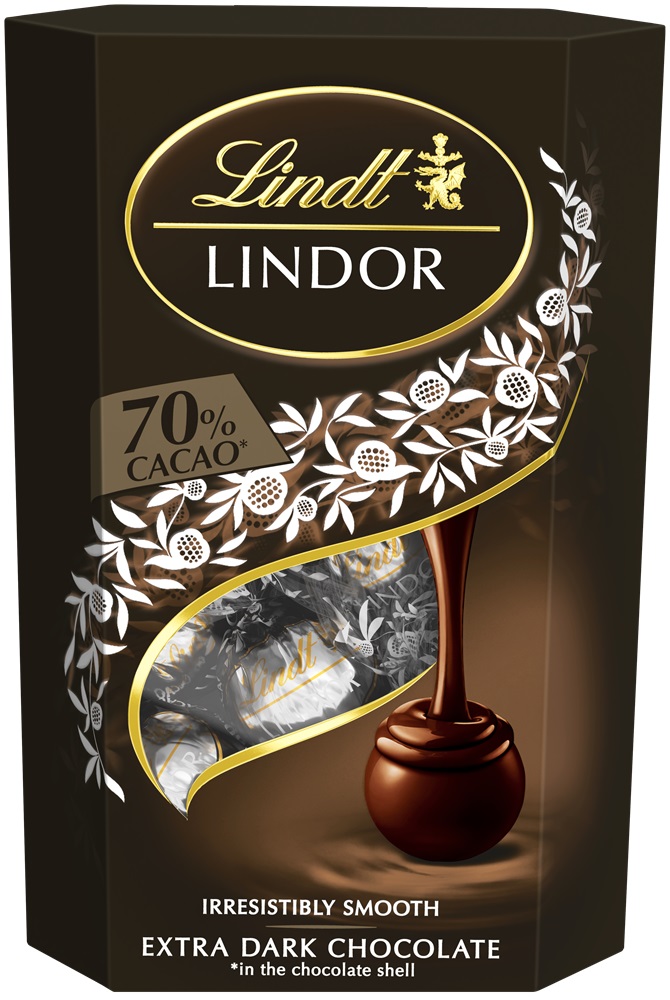 LINDT LINDOR DESSZERT GOLYÓ 200G DARK 70% - Dél-100 nagyker áruház