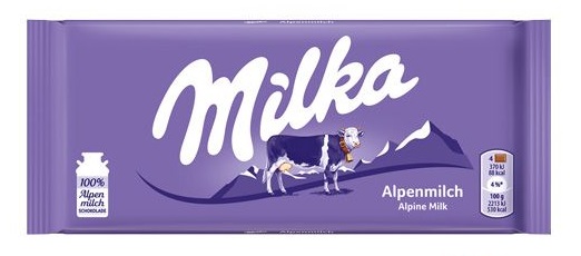 MILKA TÁBLÁS CSOKI 90G ALPINE MILK - Dél-100 nagyker áruház
