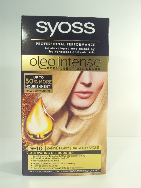 SYOSS OLEO INTENSE AMMÓNIAMENTES HAJFESTÉK 9-10 RAGYOGÓ SZŐKE - Dél-100 ...