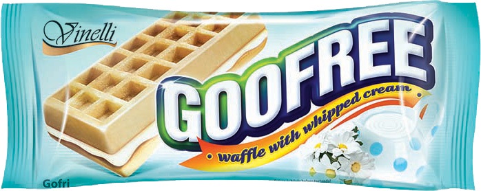 VINELLI GOOFREE TÖLTÖTT GOFRI 50G TEJSZÍNES - Dél-100 nagyker áruház
